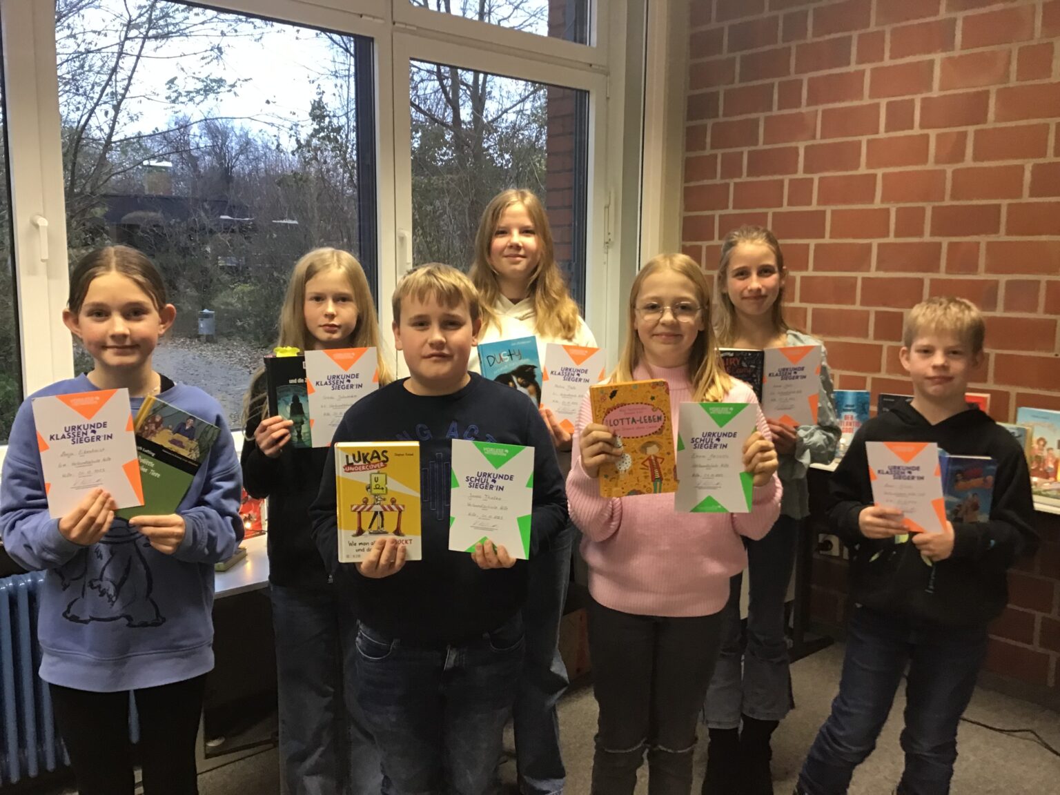 Vorlesewettbewerb in der Verbundschule - Verbundschule Hille